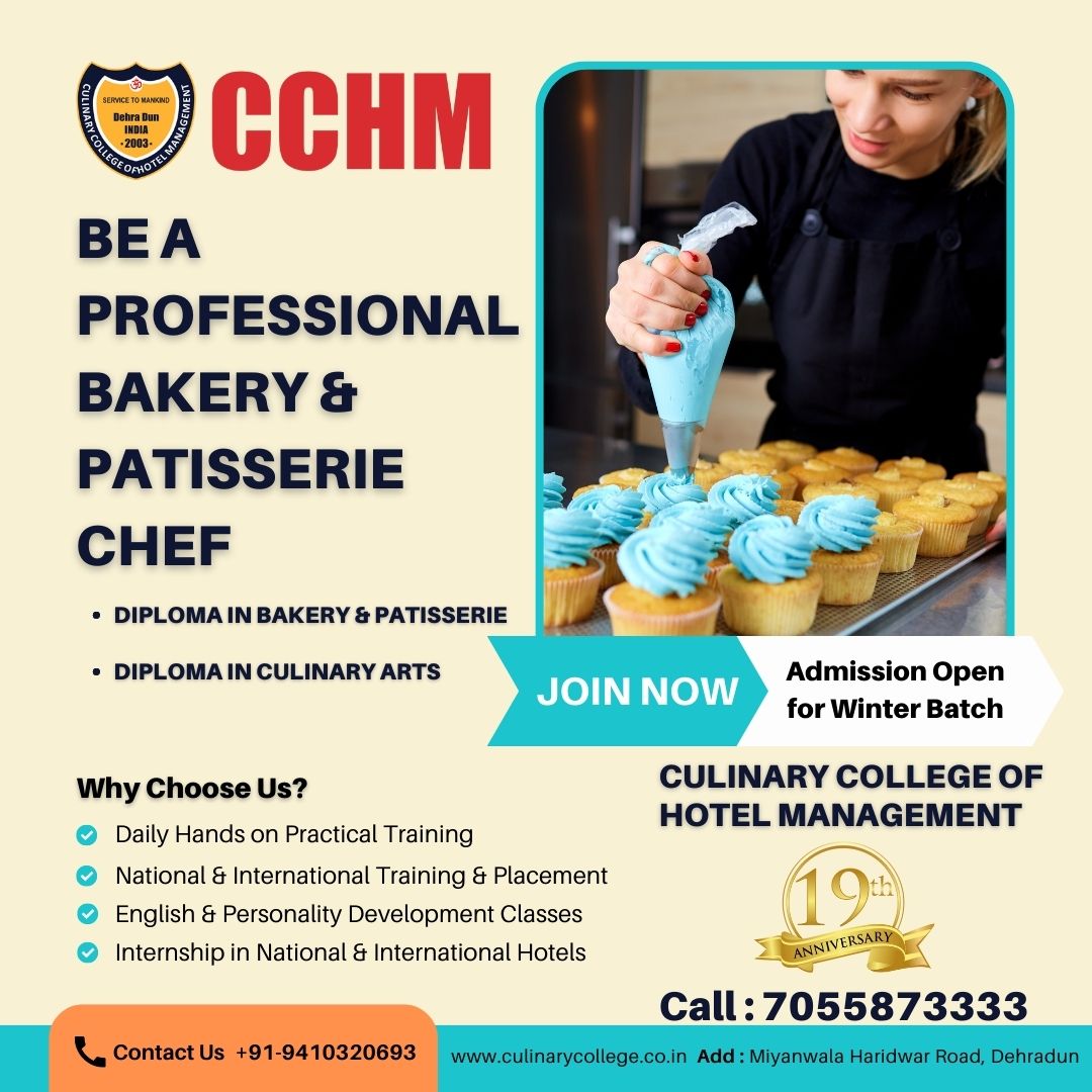 Where to Take the Best Bakery Course in Uttarakhand - CULINARY COLLEGE ...